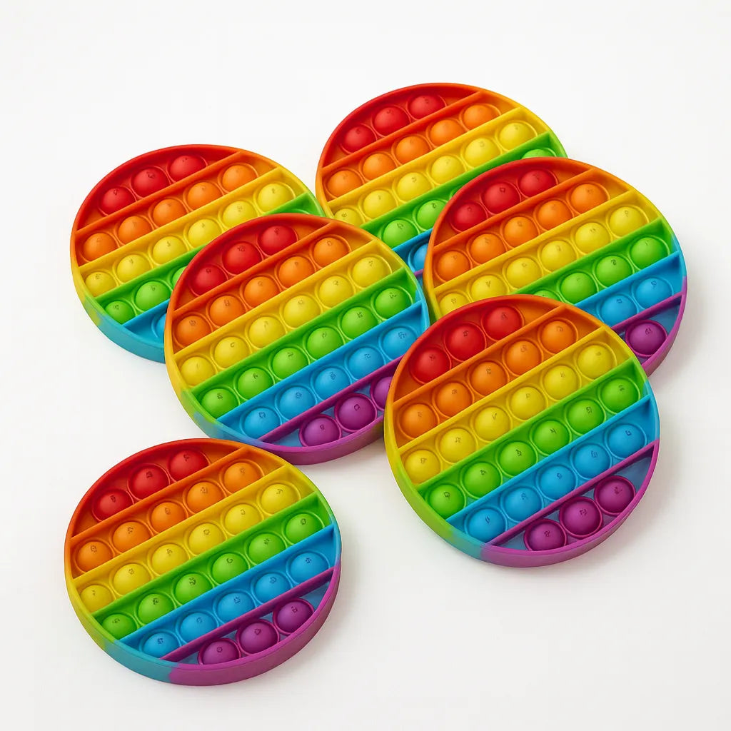 Alphabet Sensory Bubble Poppers Set of 6.bubble popper,Dimple Bubble ...