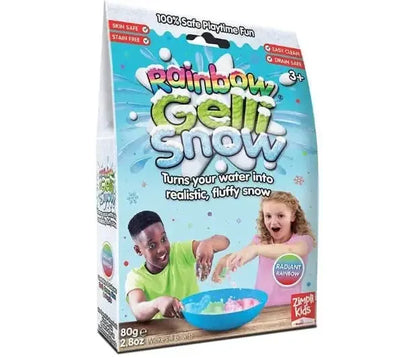 Gelli Snow Rainbow,Gelli Snow,Messy Play Snow,Fake Snow Toy – Sensory ...