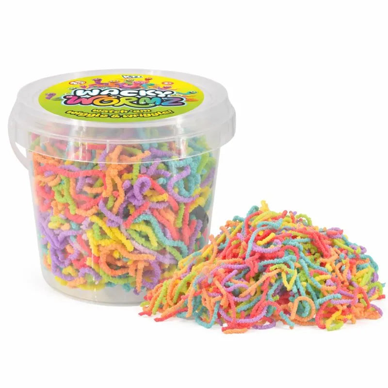 Rainbow Magic Worms,Wiggly Worms, tactile sensory worms, fidget toys ...